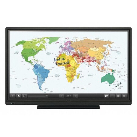 Sharp Interactive Display, 70 in. PN-L703B | Zoro