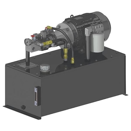 Monarch Power Unit, 30gal., 208-230/460VAC, 1500psi ZTJ000648 | Zoro