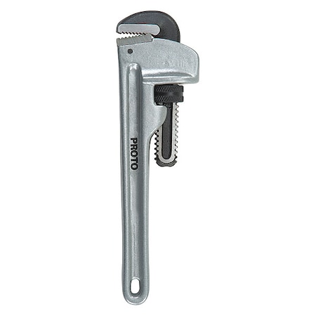 Proto 18 in L 3 1/2 in Cap. Aluminum Straight Pipe Wrench J818A | Zoro