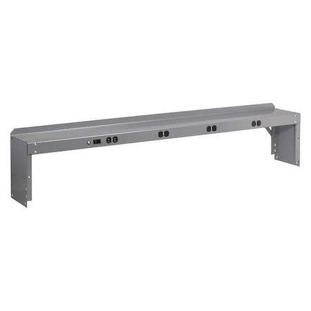 Tennsco Electrical Shelf Riser, 72InWx15InDx12InH RE-1572 | Zoro