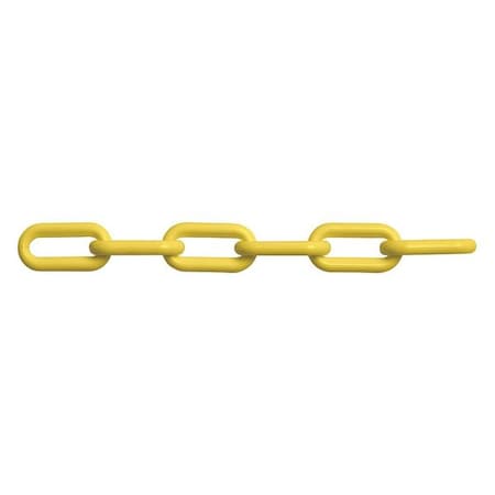 Zoro Select Yellow Plastic Chain, Weldlss, 8mm, 150ft L PEE-H2612-0552 ...