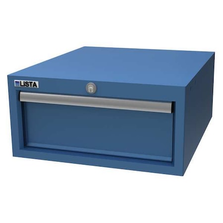 Lista Hanging Cabinet, One Drawer, Brt Blue XSWBHC150-1BB | Zoro