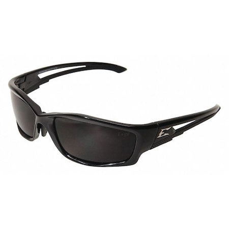 Edge Eyewear Safety Glasses, Kazbek, Smoke Scratch-Resistant Lens ...