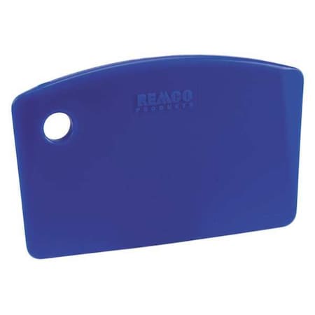 Remco Mini Bench Scraper, 5-1/2 x 3-1/2 in, Blue 69593 | Zoro