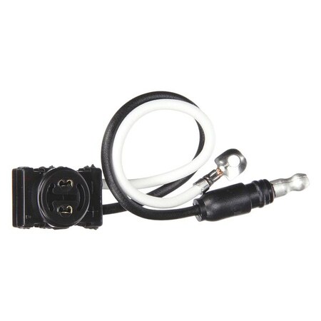 Truck-Lite Pigtail, LED, Black, 5-3/4 in. dia. 94862 | Zoro