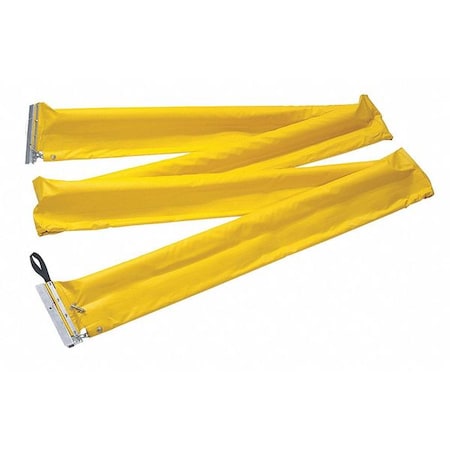 Pig Super Swamp Boom, Yellow, 25 ft. L x 10" H BOM100 | Zoro