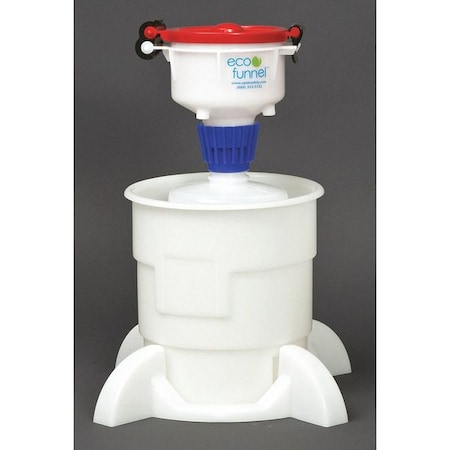 Eco Funnel Eco Funnel Kit, 2L Bottle, Sec 4" EF-4-38B-SYS | Zoro