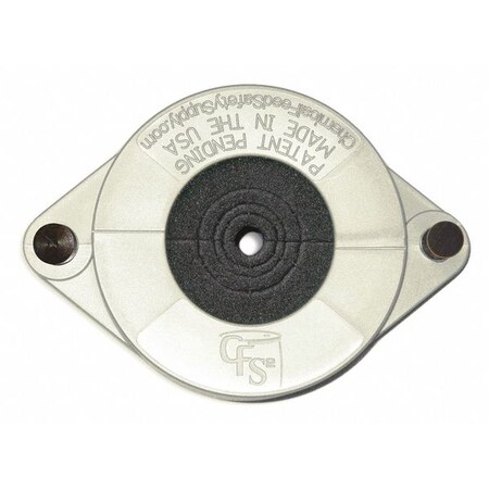 Chemical Feed Safety Supply Drum Clamp, Flexible-Hole-Size, White CFS ...