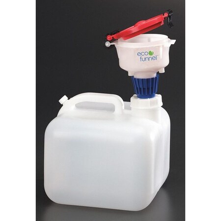 Eco Funnel Eco Funnel Kit, 9.4L Rect Carboy 4" EF-4-63B-SYS | Zoro
