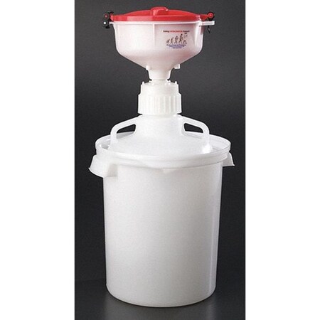 Eco Funnel Eco Funnel Kit, 10L Carboy, Sec 8" EF-8-83C-SYS | Zoro