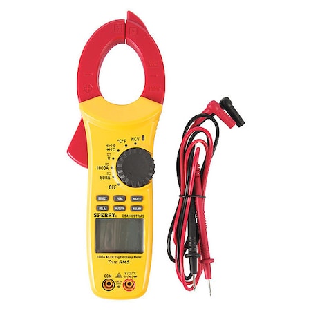 Sperry Instruments True RMS Clamp Meter, 10 Func., 27 Range DSA1020TRMS ...