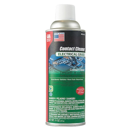 Gardner Bender Contact Cleaner Degreaser, 11 Oz Aerosol Can, Liquid ...