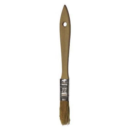 Michigan Brush 1/2" Flat Sash Soft, Nylon Bristle, Paint Brush, Wood ...