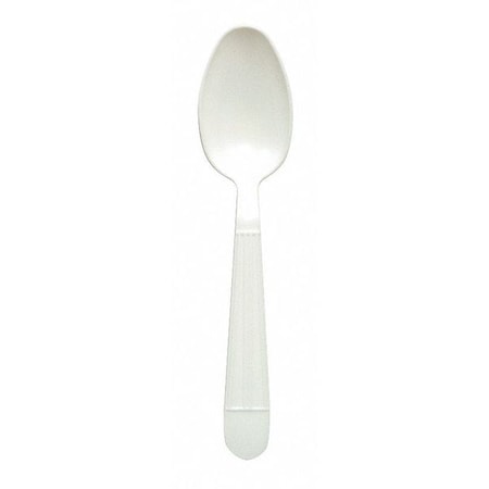 Zoro Select Disposable Spoon, White, Heavy Weight, PK1000 E177002 | Zoro