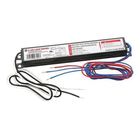 Current LED Driver, 9-1/2 in. L, 120/277VAC, 18W LED9T8/DR/2L | Zoro