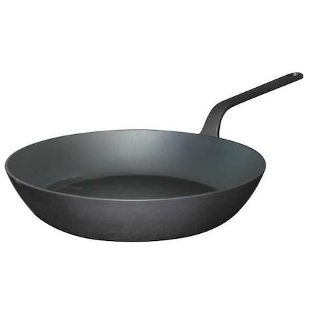 Blackline Fry Pan, 2-1/2 qt, Silver 8481-40/28 | Zoro