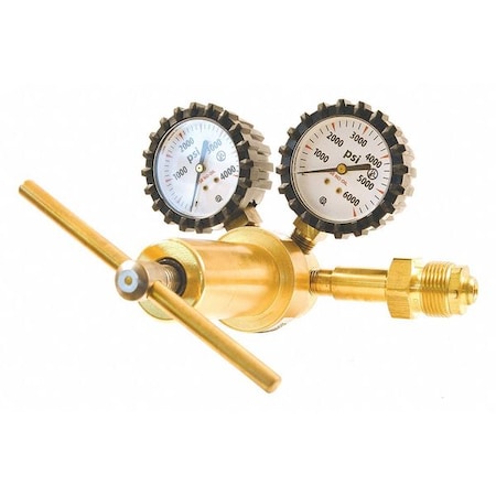 Uniweld Specialty Gas Regulator Single Stage, CGA 680, Use With ...