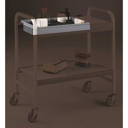 Labconco Laboratory Bin, Wired Plastic, 22 1/4 in L, 17 in W, 4 in H ...