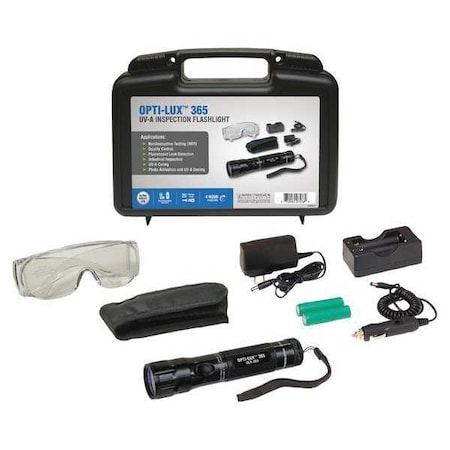 Spectroline Industrial Penlight, LED, Black OLX-365 | Zoro