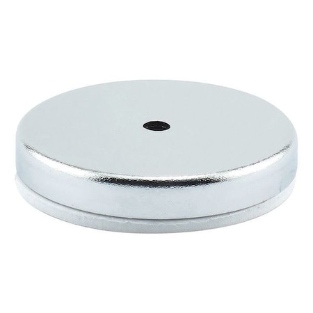 GENERAL Shallow Pot Magnet,Ceramic,20 lb. Pull (376B) | Zoro