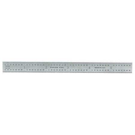 GENERAL Ruler,Stainless Steel,6 In Length (616) | Zoro
