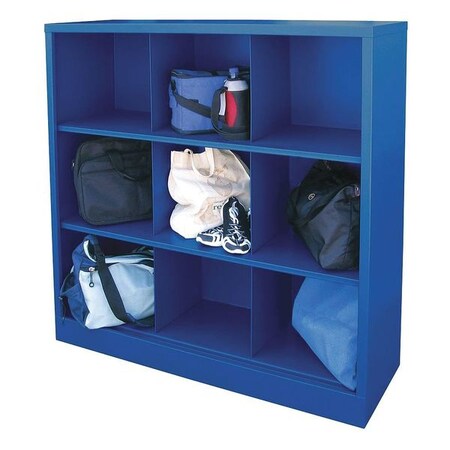 Sandusky Lee Wood Cubbie Cabinet, 18 in D x 52 in H x 46 in W, 4 ...