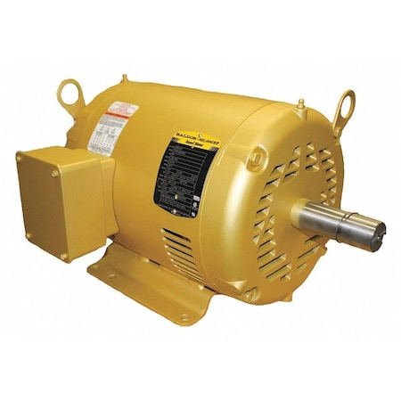 BALDOR ELECTRIC 3-Phase General Purpose Motor, 10 HP, 213T Frame, 208 ...