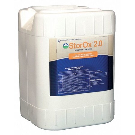 Storox Disinfectant/Sanitizer, 5 Gal. Pail, Unscented 4000-5 | Zoro