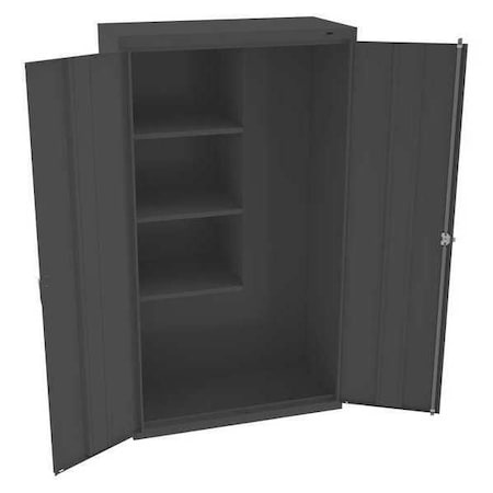 Tennsco Janitorial Storage Cabinet, 64 in H, 36 in W, 18 in D, Swing ...
