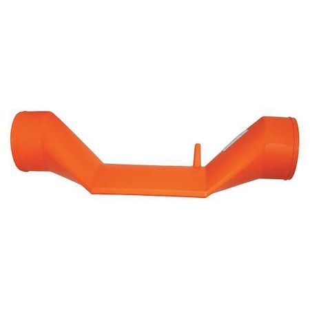 Air Systems Intl Saddle Vent, 12 in. dia., Orange SV-18912-O | Zoro