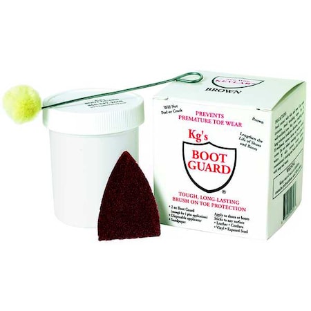 Kgs Boot Guard Boot Guard, Brown, Polyurethane, 2 oz. 351 | Zoro