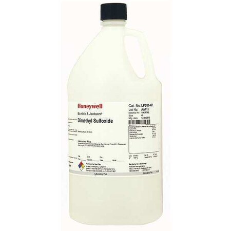 Honeywell Burdick & Jackson Dimethyl Sulfoxide, 4L, ACS GRD, CH32SO ...