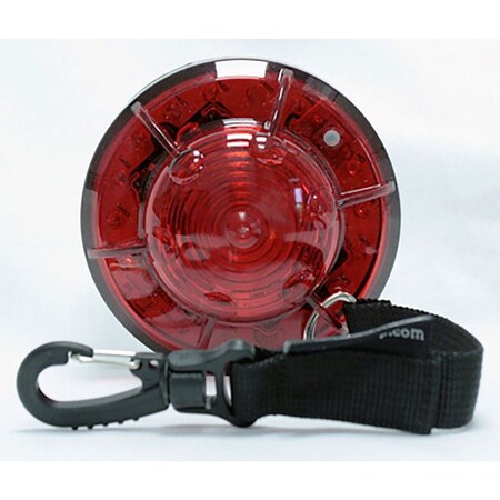 Railhead Gear Warning Light, Red, LED, 2 AA Batteries, Rating: IP66 M26 ...