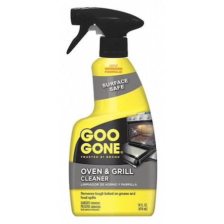 Goo Gone Oven Cleaner, Trigger Spray Bottle, 14oz, Liquid, Unscented ...