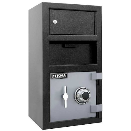 MESA SAFE COMPANY Combination Lock Depository Safe, 1.5 cu ft, 100 lb ...