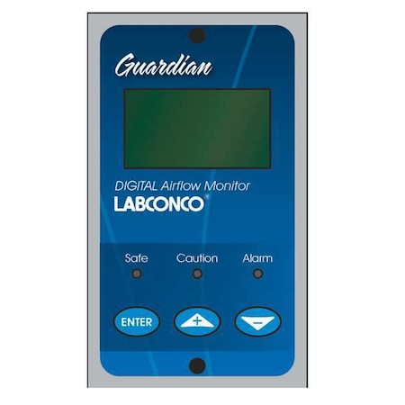 Labconco Airflow Monitor, 230V, Digital 9413401 | Zoro