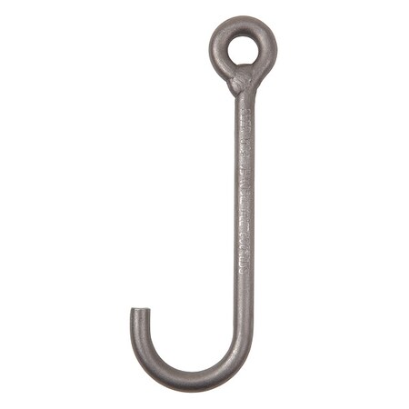 Peerless J Hook, Alloy Steel, 5/8 in., 840 lb., Eye JBA063 | Zoro