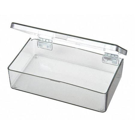 Flambeau Storage Box with 1 compartments, Plastic, 1 1/16 in H x 2-5/8 ...