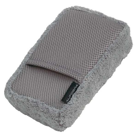 Carrand Sponge, 9"L, 2"W, Foam, Grey 45604As | Zoro