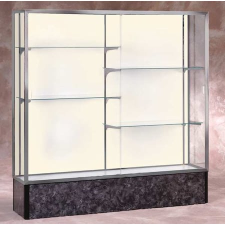 Waddell Display Floor Display Case 72"H x 72"L x 16"D, Monarch Series ...