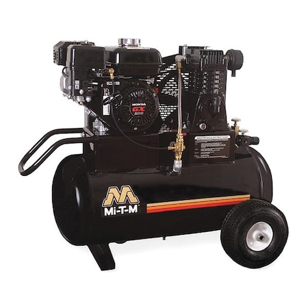 Mi-T-M Single Stage Gasoline, Air Compressor AM1-PH65-20M | Zoro