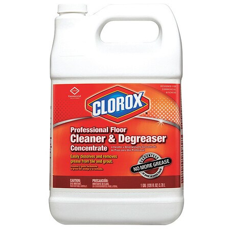 Clorox Floor Cleaner Concentrate, 1 gal., PK4 CLO 30892 | Zoro