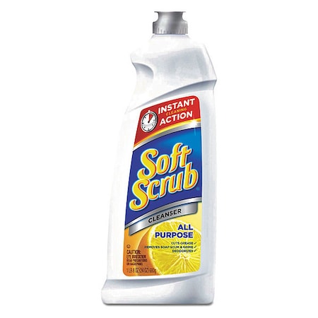 Soft Scrub Cleaners and Detergents, 24 oz. Lemon, 9 PK DIA 00865 | Zoro