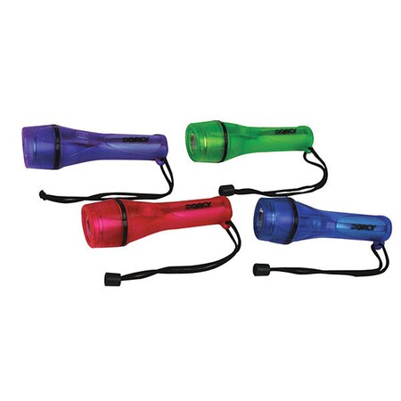 Dorcy Flashlight, Gel Brite, Rubber, LED 41-2952 | Zoro