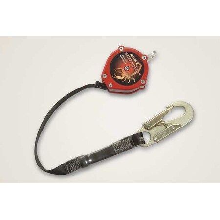 Honeywell Miller Self Retracting Lifeline, 9 ft., 310 lb. Weight ...
