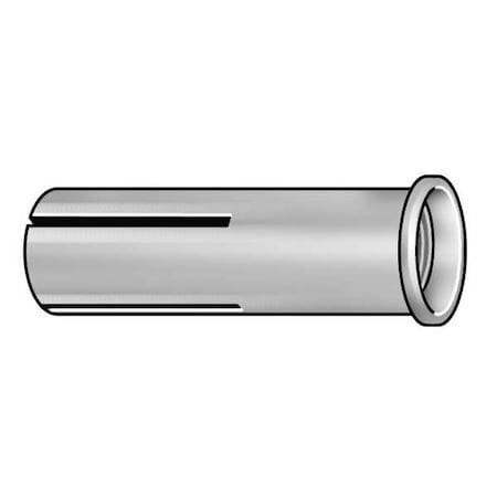 Red Head Multi-Set II Drop-In Anchor, 5/8 in Dia, 2" L, Steel Zinc ...