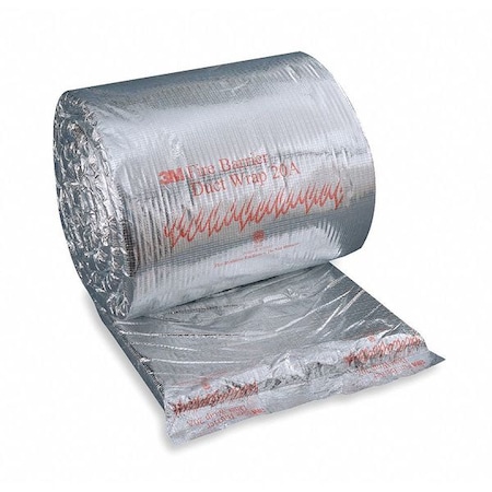 3M Fire Barrier Duct Wrap, 20 ft. L, 24 In. W DuctWrap 15A | Zoro