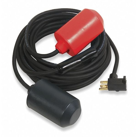 Dayton Float Switch, Mechanical, Normally Open 3BY77 | Zoro