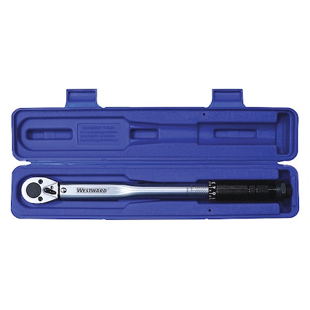 Westward Micrometer Torque Wrench, 3/8Dr, CW 4DA95 | Zoro