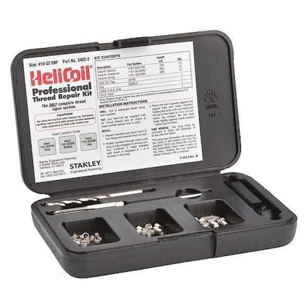 Stanley Engineered Fastening Free-Running Helical Insert Repair Kit ...